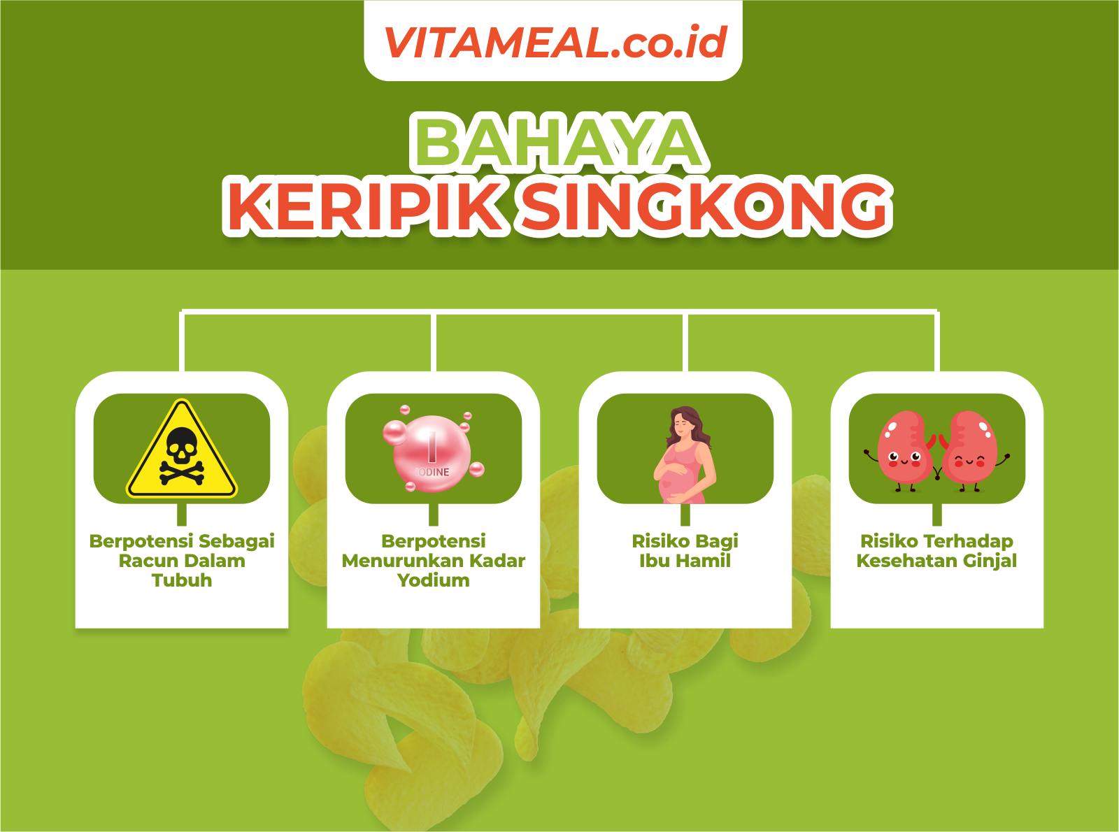 4 Manfaat Keripik Singkong untuk Tubuh, Harus Tahu!