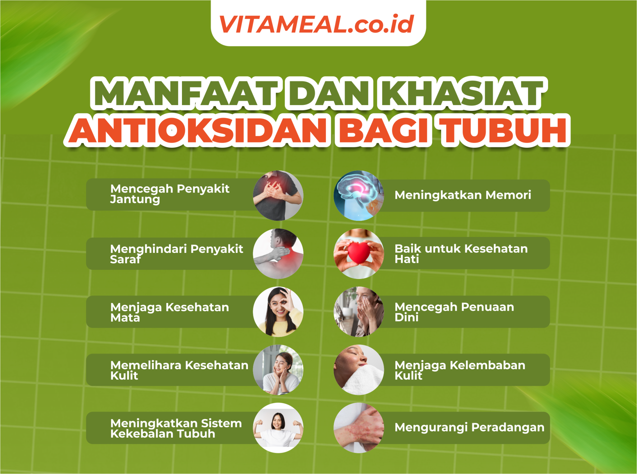 10 Manfaat dan Khasiat Antioksidan bagi Tubuh, Harus Tau!